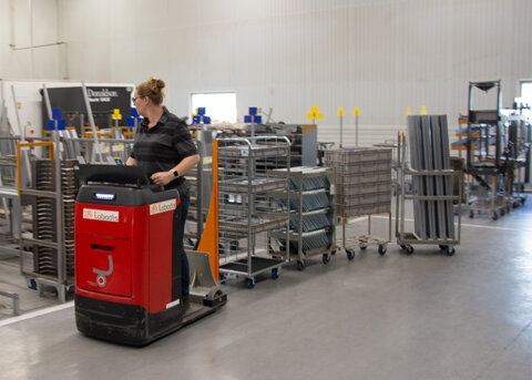 Petit train logistique | Labadis